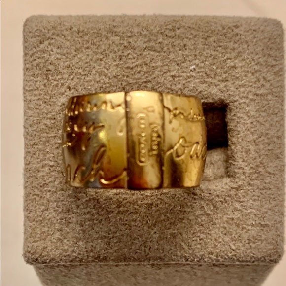 Coach | Jewelry | Coach Ring | Poshmark